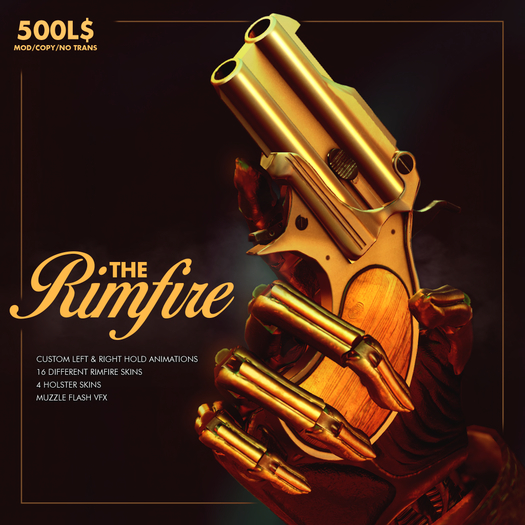 Second Life Marketplace - The Rimfire Pistol